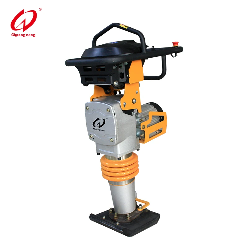 CNCJ-70E Electric Plate Rammer Earth Vibro Tamping Rammer of Push Type ...