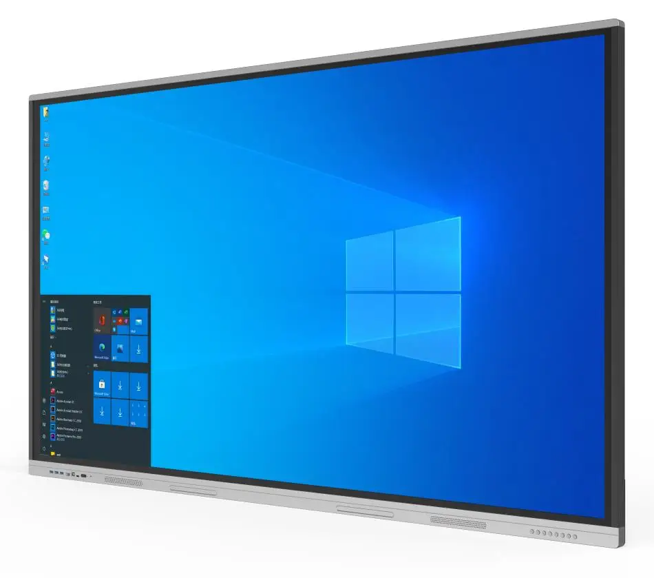 55" 65" 75" 86" 98" Touch Screen Smart Board LCD Interactive Flat ...