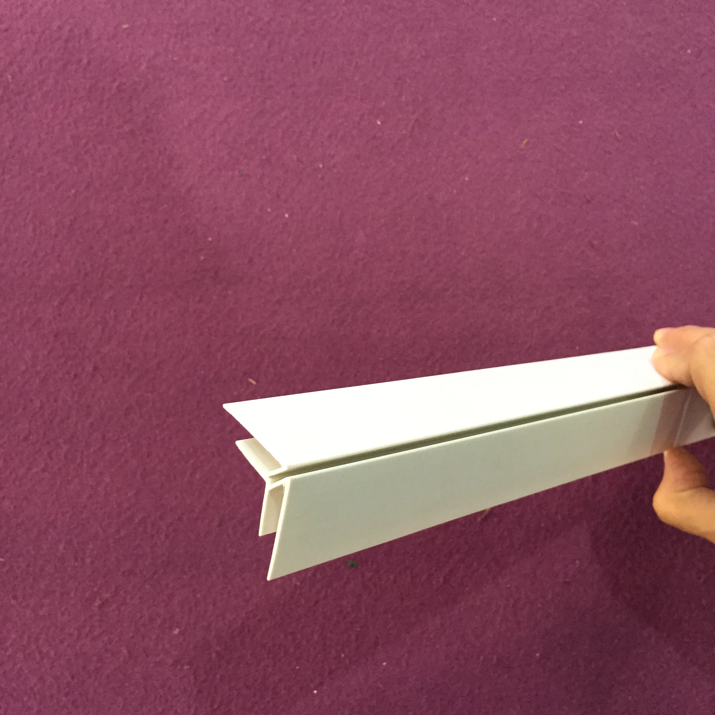White PVC Inside Corner Ceiling Bead Trim Strips for Building Use ...
