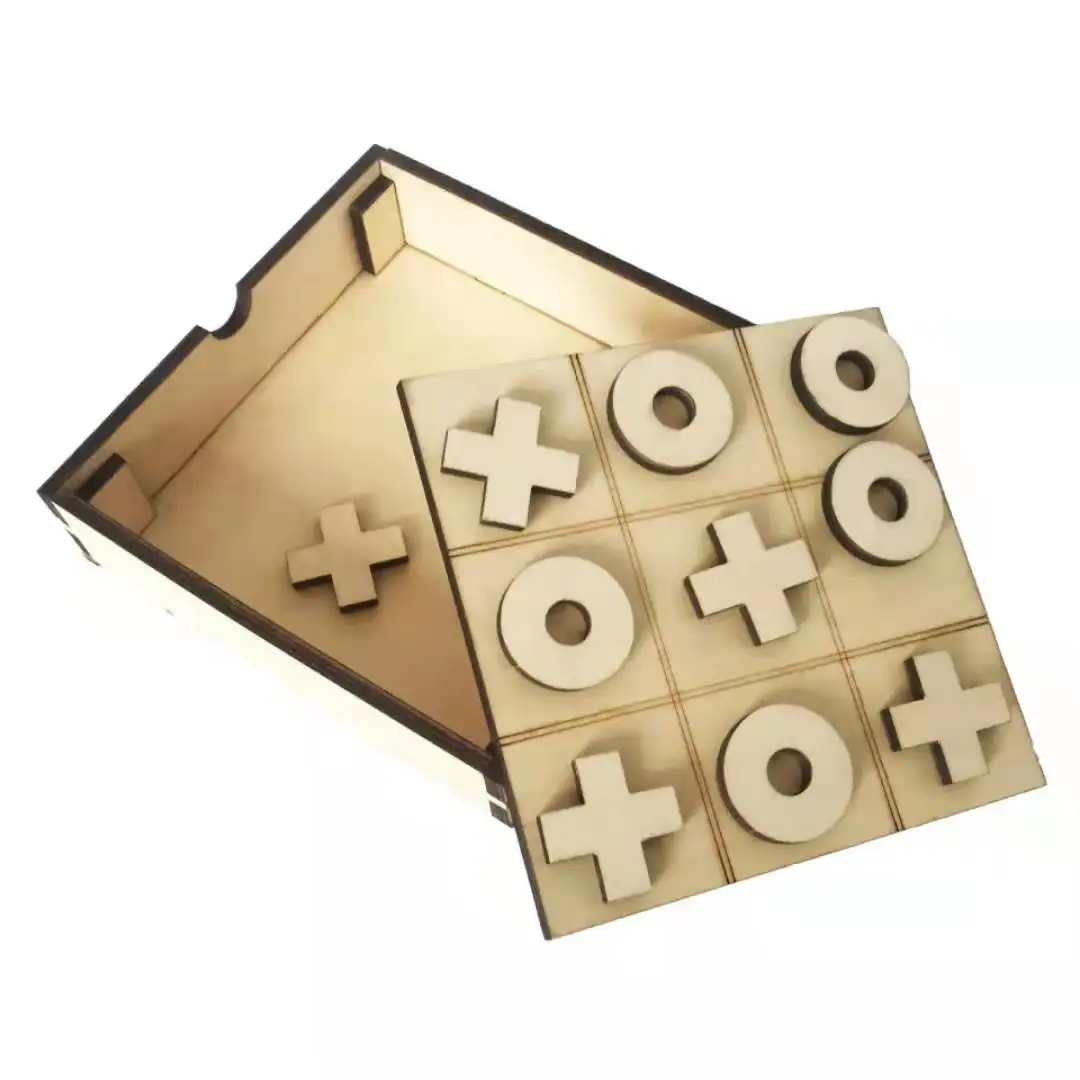 Tic Tac Toe Board Games 5x5 Noughts Xoxo Stocking Stuffer Living Room ...