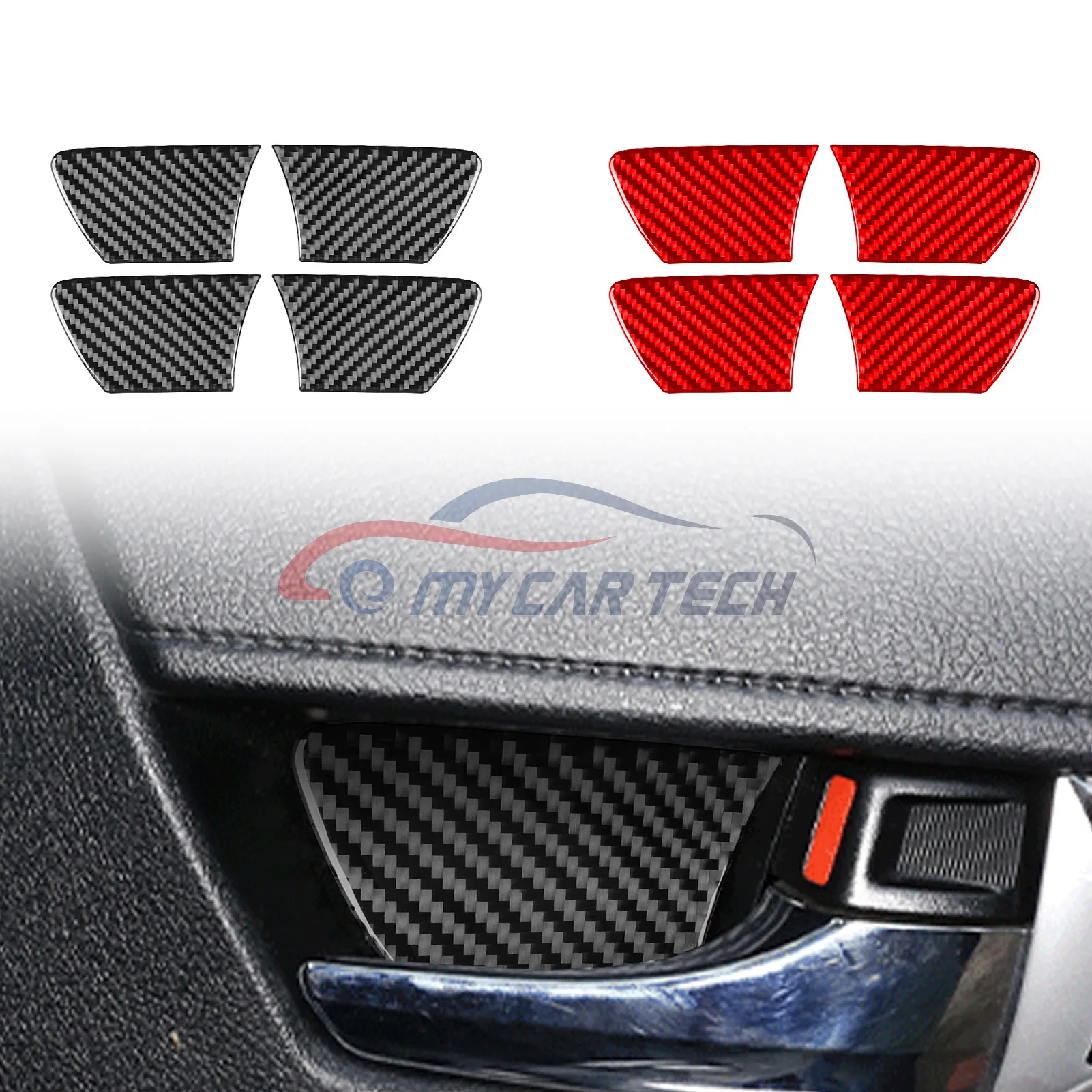 Toyota Hilux 2015-2021 Interior Trim - Carbon Fiber Kits
