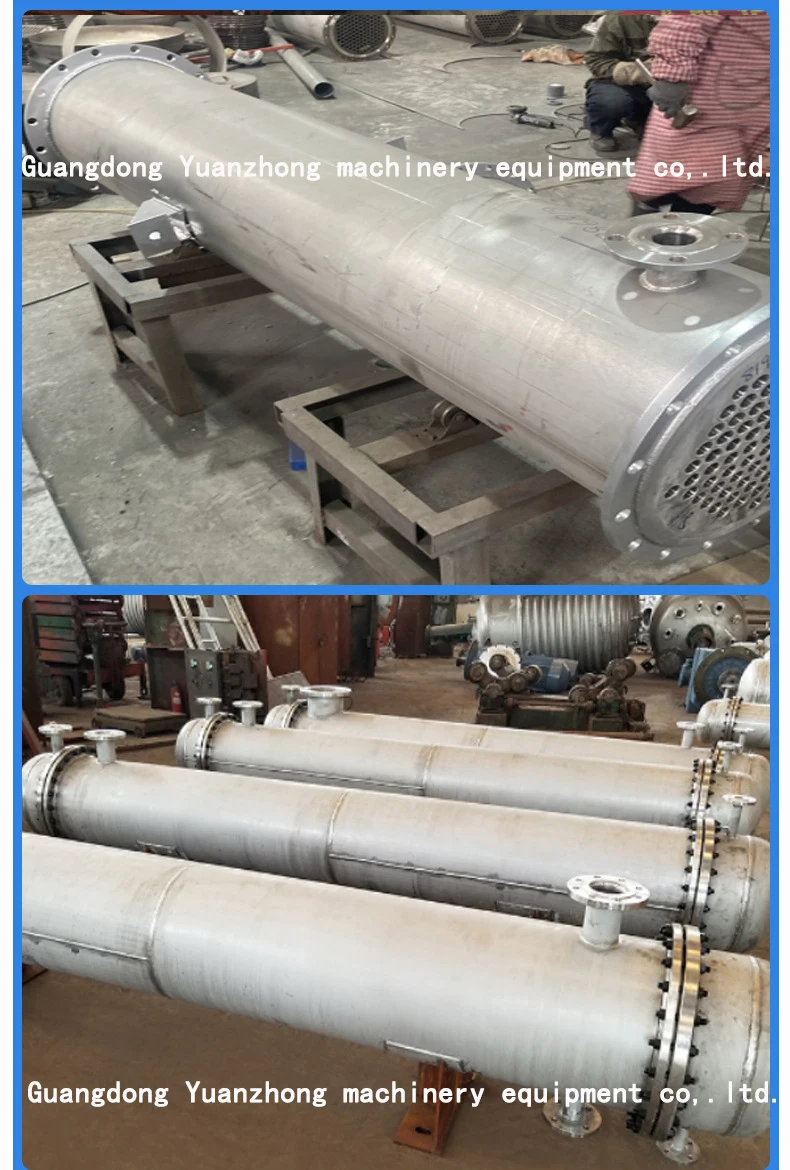 Shell and Tube Heat Exchanger, Tube Cooler With Thick-Walled Seamless ...