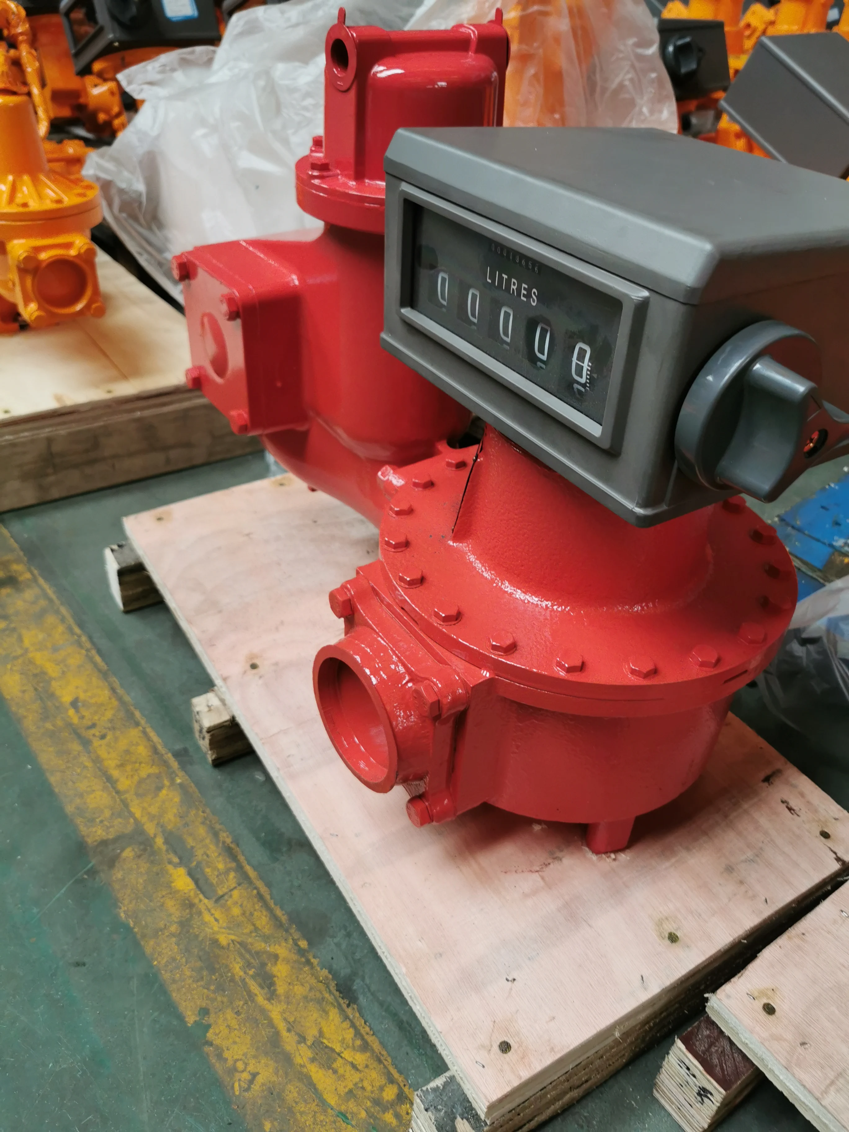 High Precision Industrial Fuel Flow Meter Fmc Series Pd Positive ...