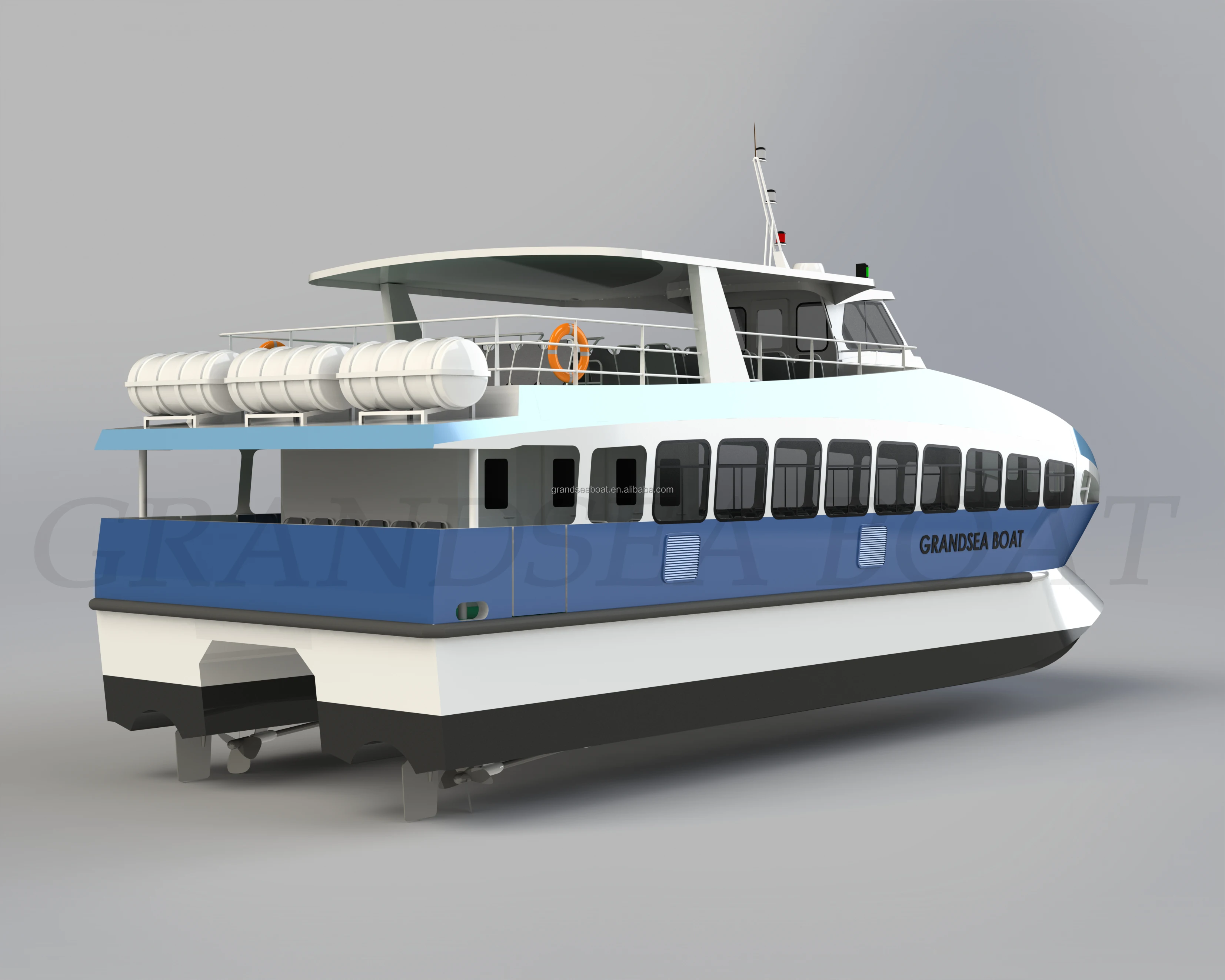 Grandseaboat 17m Double Decker Catamaran for Sale - 30+ Passengers