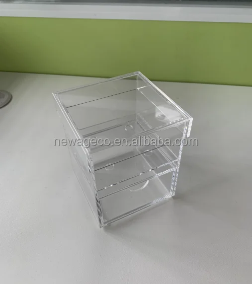 Square Preserved Rose Acrylic Flower Box - Wedding Decor
