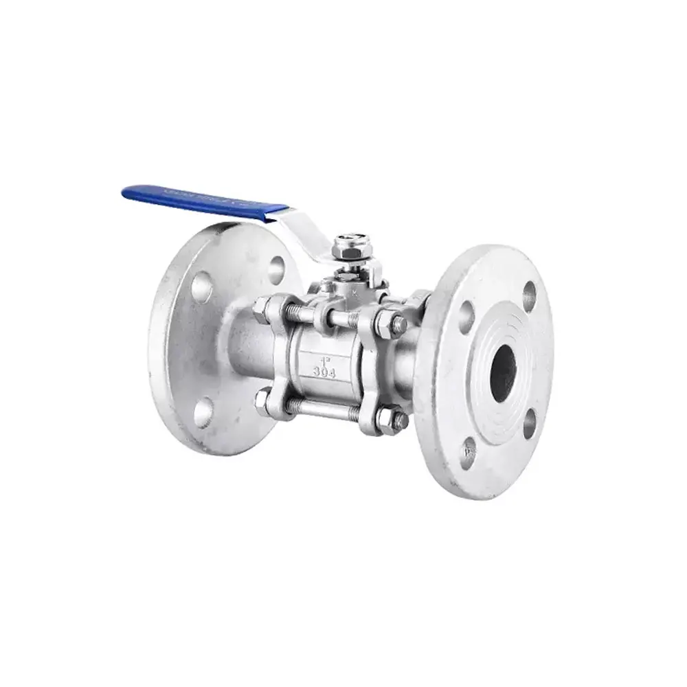 Flange Ball Valve Q41F-16P Stainless Steel SS304 SS316L CF8 WCB 3 WAY Flange End Ball| Alibaba.com