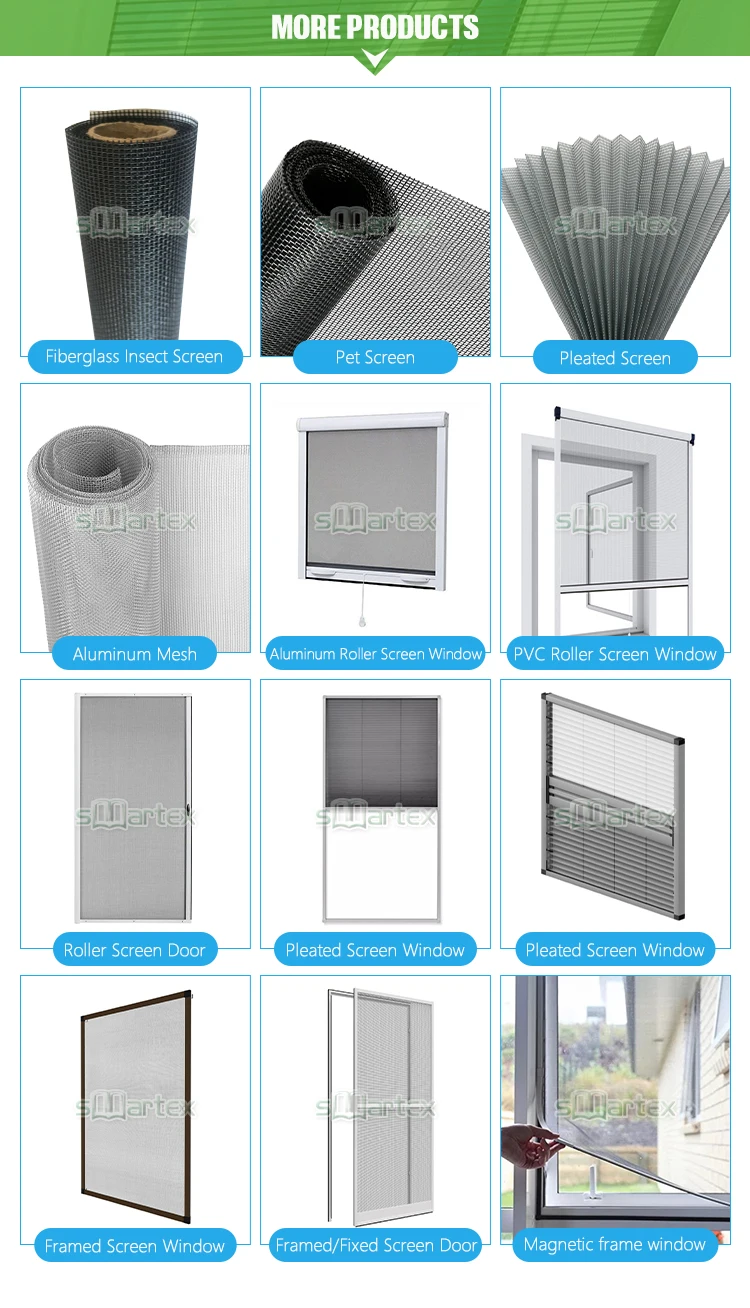 High Tensile No Dark Line Heavy Duty Mesh Easy Installation Window ...