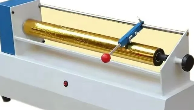 Electric Hot Stamping Foil Paper Cutter Cutting Machine Aluminum Foil ...