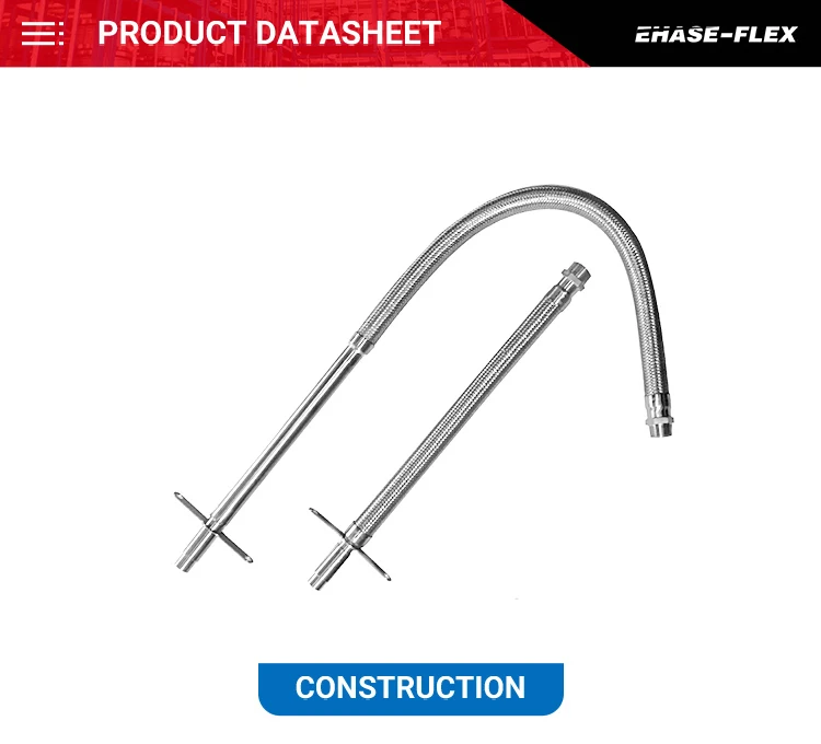 Flexible Sprinkler Dropper - Stainless Steel for Cleanrooms
