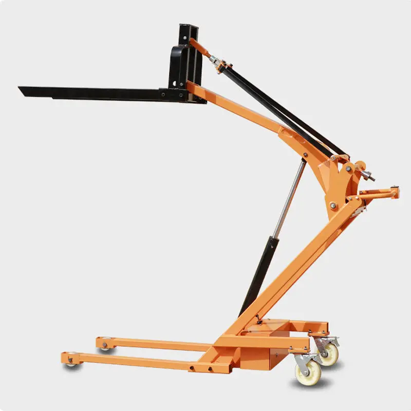 High Quality 500Kg Outdoor Mini Electric Portable Forklift Folk Lift ...