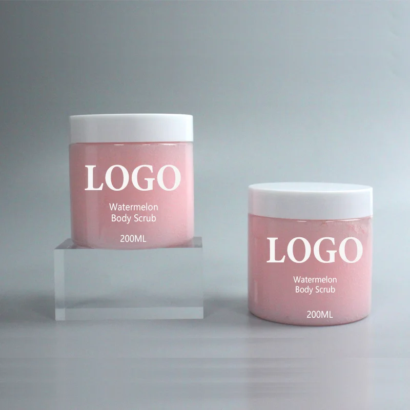 Wholesale Organic Vegan 200ml Whipped Whitening Watermelon Body Scrub Private Label - Buy Vegan ...