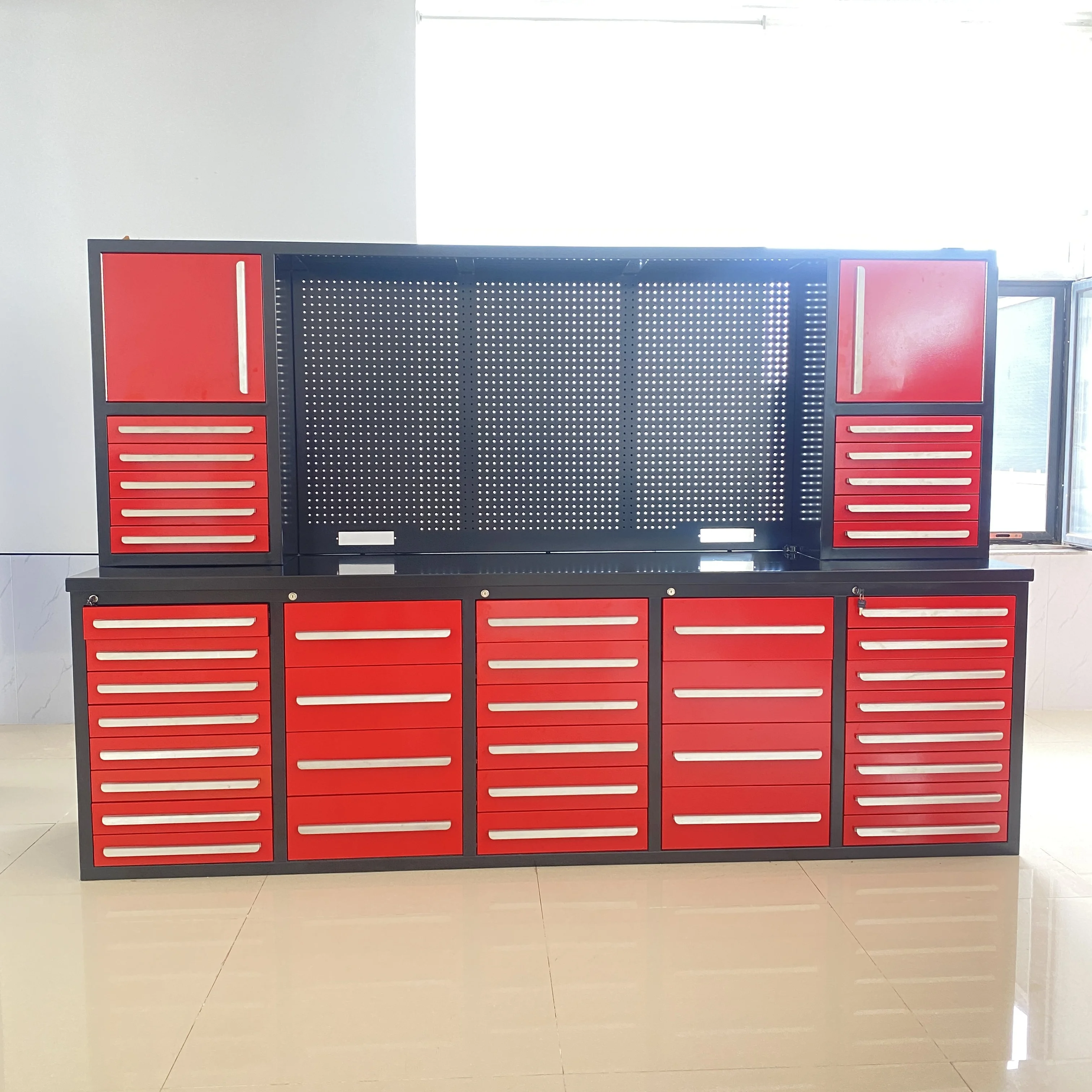 2024 OEM Industrial Heavy Duty Metal Smile Tool Tables