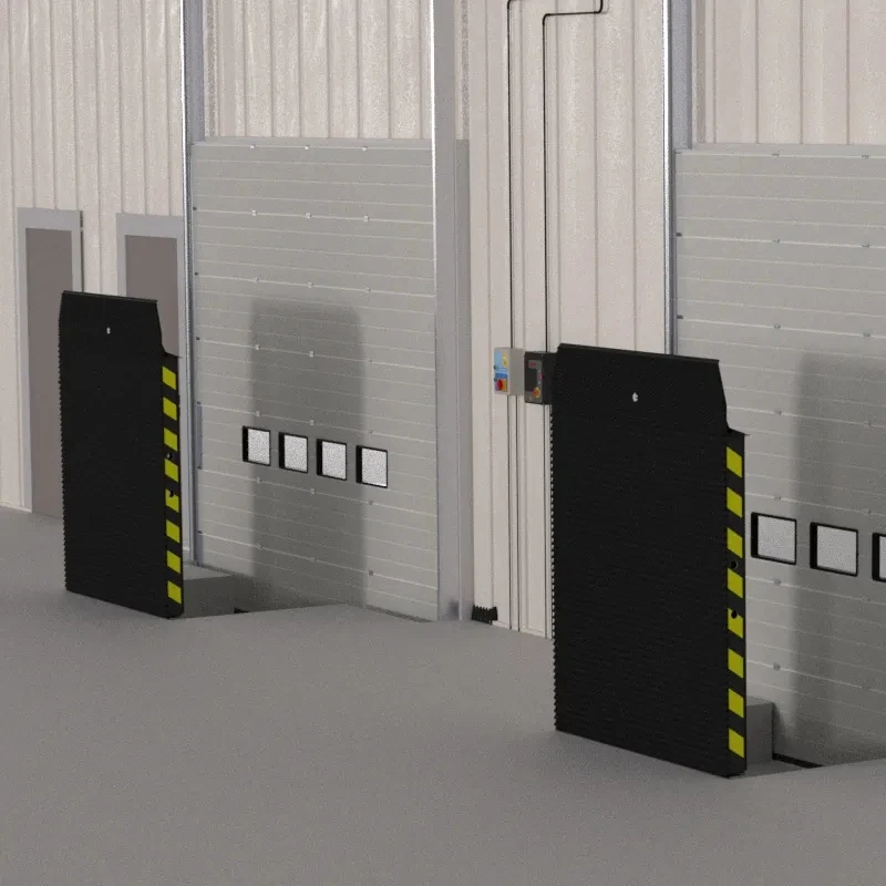 PANDA 8T Hydraulic Vertical Dock Leveler - Efficient Loading