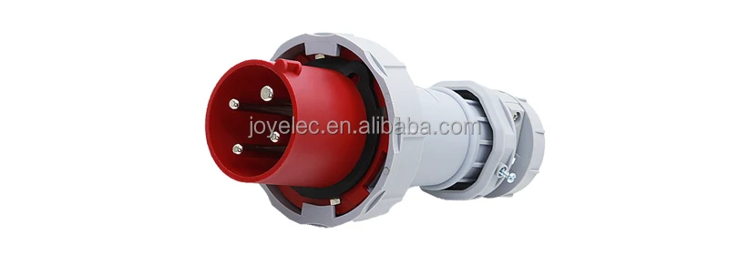 Joyelec Q3042 Industrial Plugs And Sockets Ip67 Waterproof Outdoor 63a ...