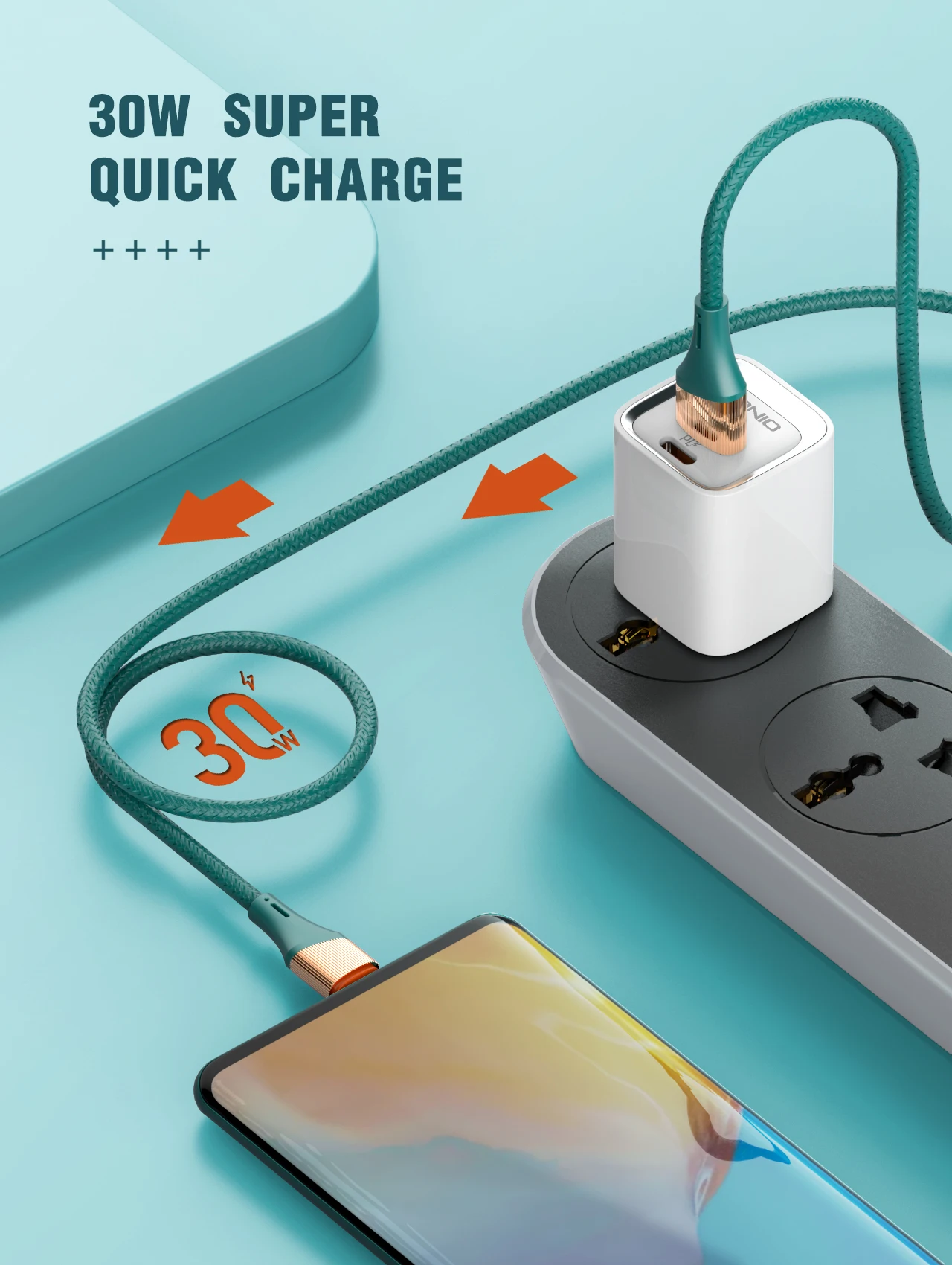 Ldnio Original High Quality 30w Fast Charging 5a Type Usb C Phone Data ...