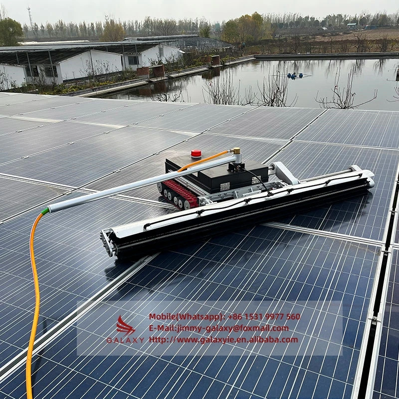 X61 Best Selling Automatic Solar Panel Cleaning Robot Automatic Solar ...