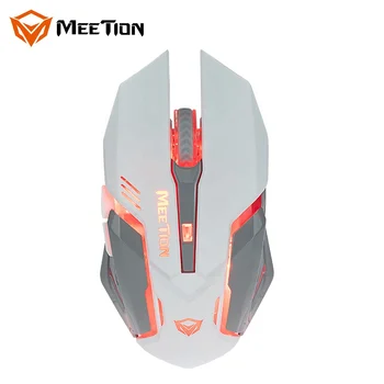 Meetion Wired Teclado Y Mouse Gamer Gaming Mouse Rgb M915 White Usb Optical 8k Ps5 Gaming Multi ...