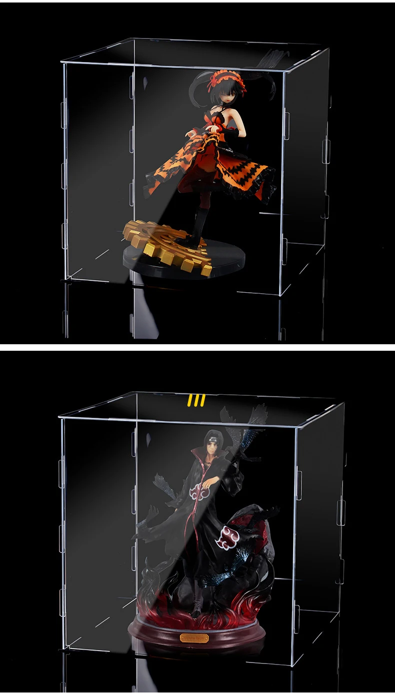 Acrylic Display Case For Action Figures Toy Collections Protect Box ...