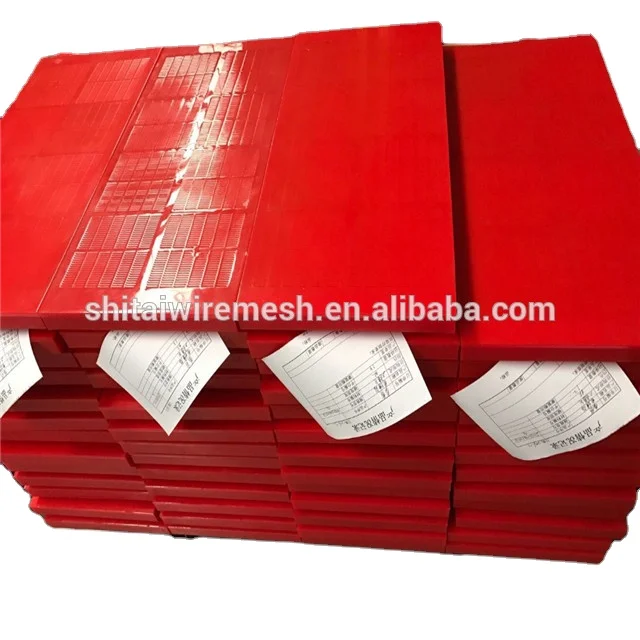 Fine Screen Mesh Polyurethane Mining Screen Sieve Panels Plate - Buy ...