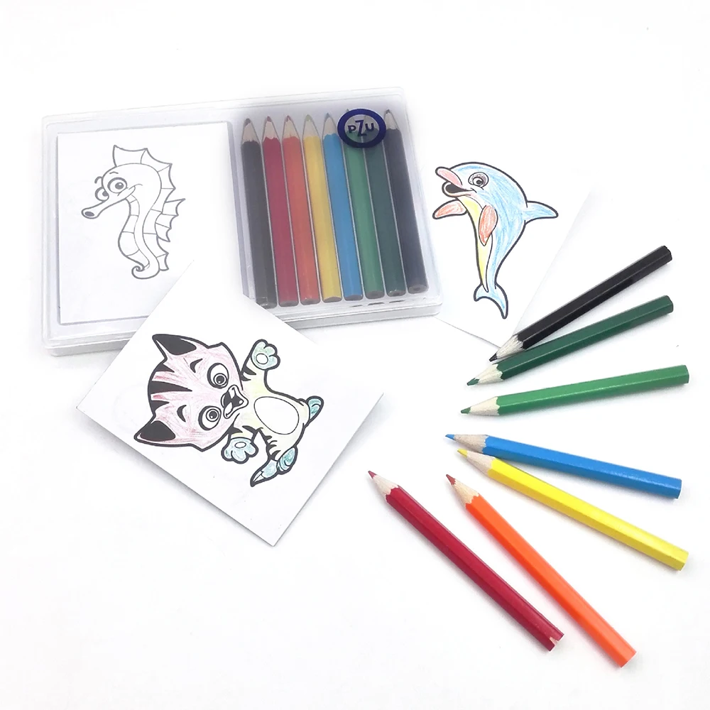 Mini Color Pencil Stationery Set - Perfect for Mewarnai Alat Tulis