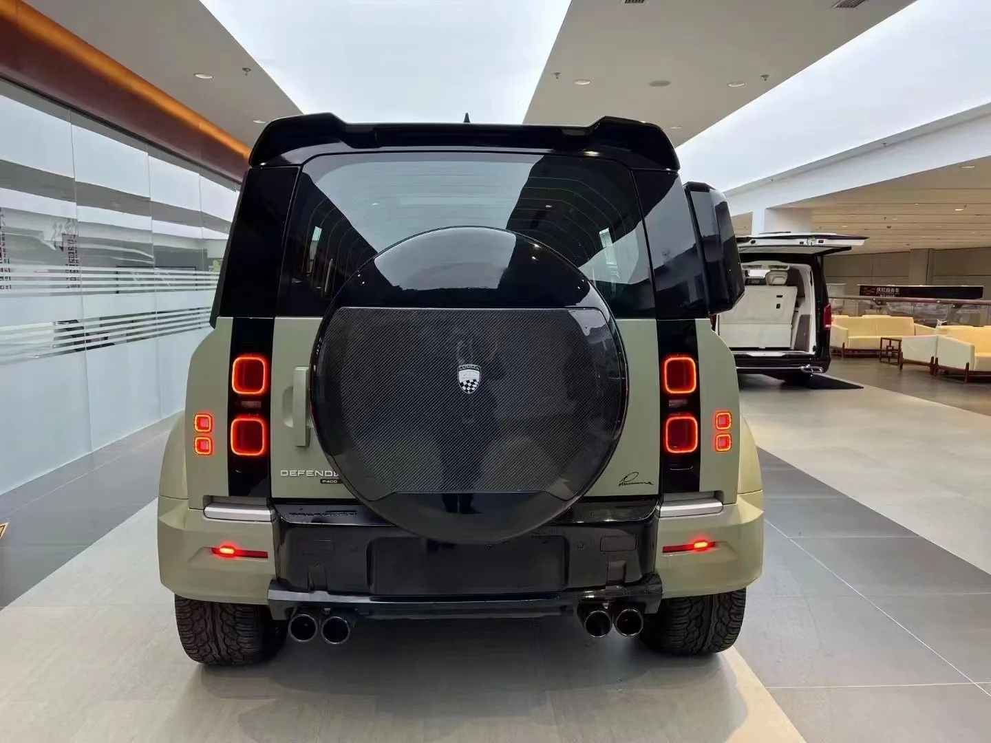 Lm Style Wide Body Kit Forland Rover Defender 110 Body Kit With Arches ...