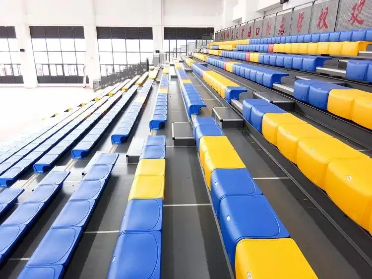 Indoor Telescopic Grandstand Seating System - Flyon