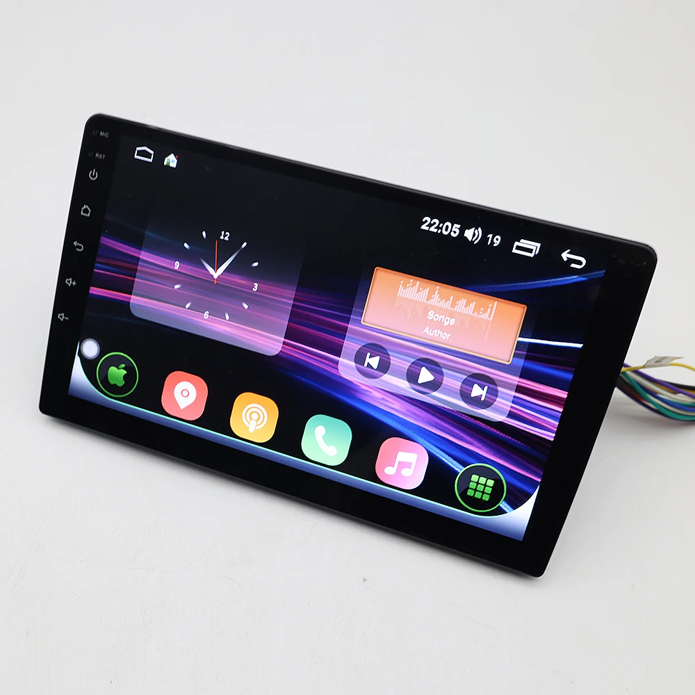 2Din Head Unit Double Din 9 Inch Multimedia for Car Carplay Android ...