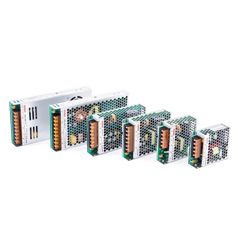 SMPS AC to DC 5V 12V 24V 1A 2A 3A 4A 5A 8A 10A LED Ultra-thin Switching ...