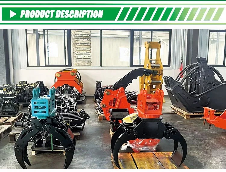 High Quality Excavator Hydraulic Steel Grab Mechanical Grapple ...