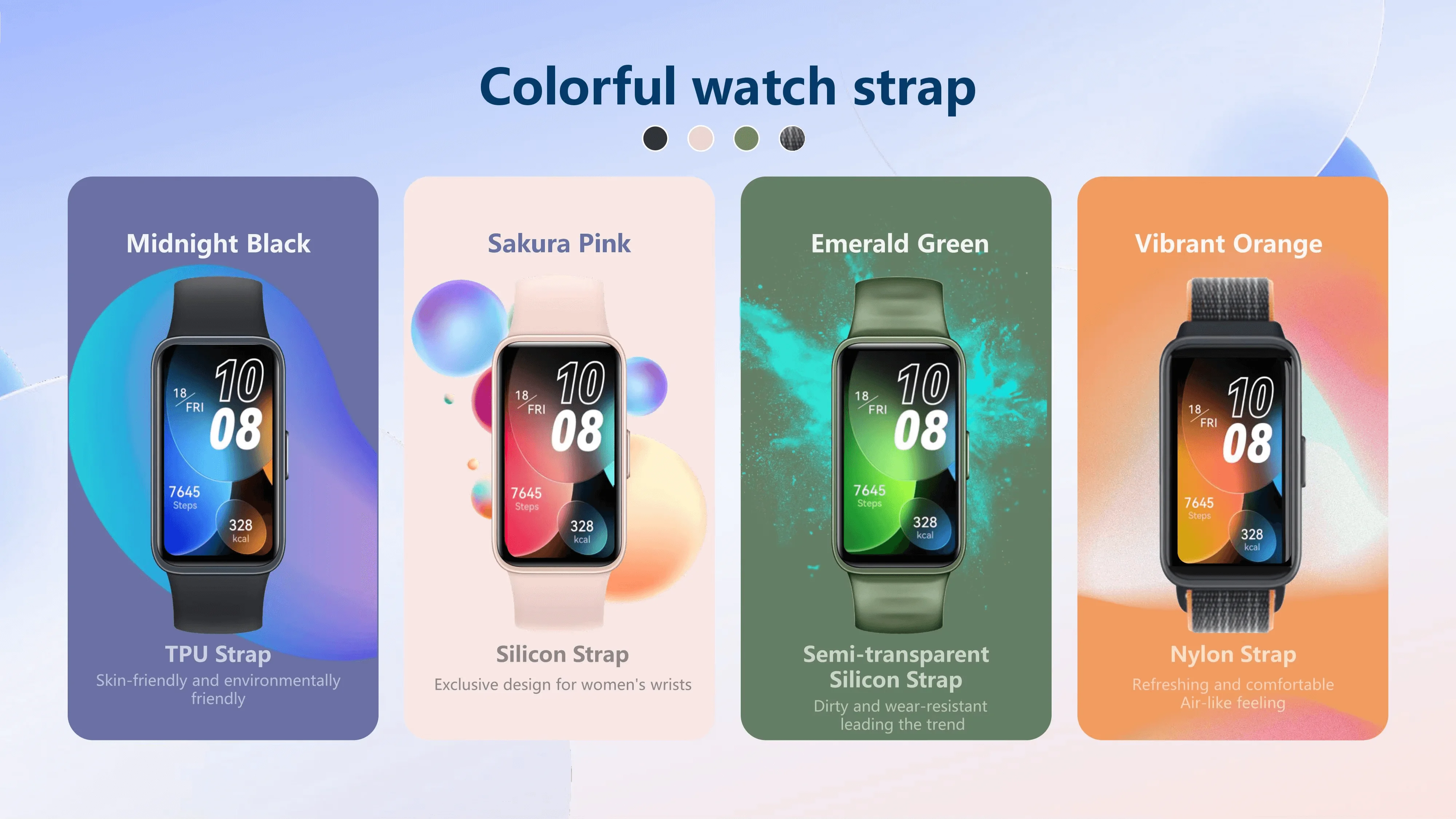 HUAWEI Band 8 Smart Band Relojes Smart Watch, AMOLED Display, Smart ...