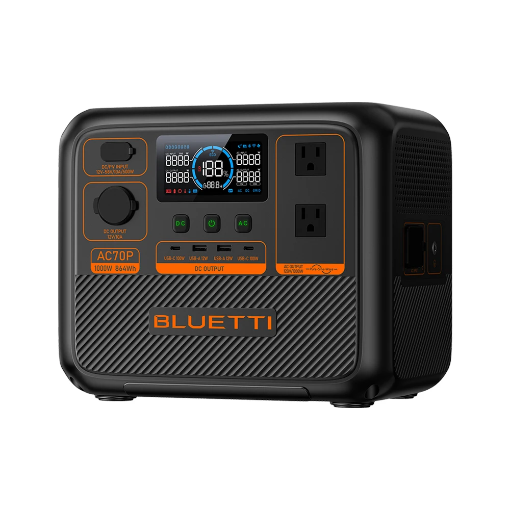 BLUETTI AC200PL Portable Power Station - 2400W Emergency Energy