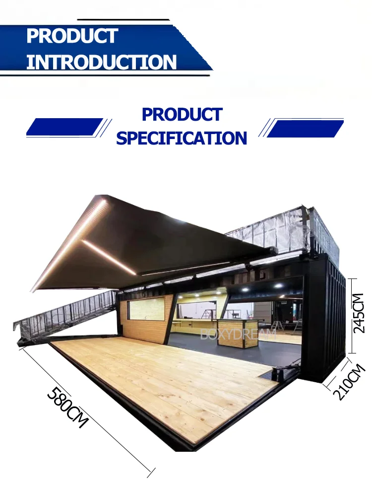 Container Bar Coffee Shop - 20ft/40ft Modified Shipping Container ...