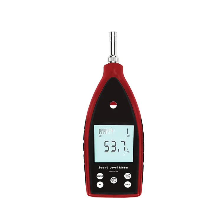 Precision Sound Level Meter DB30-6226N with GB/T 3785-2010 Standard Level 2 and IEC 61672 2013 ...