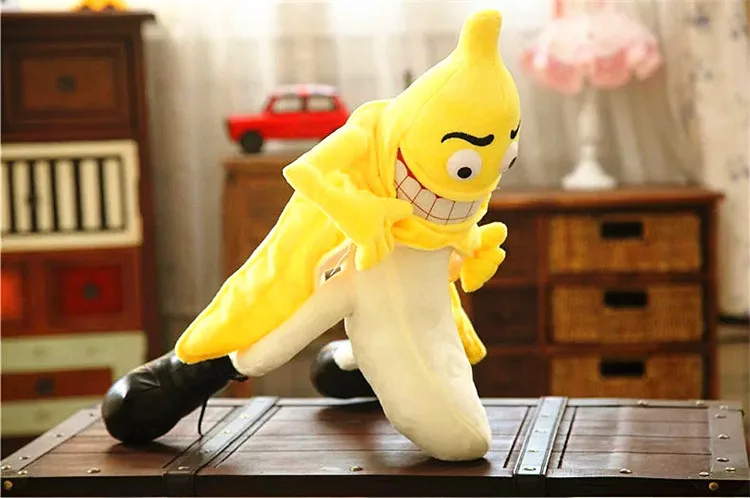 Tricky Funny Banana Man Plush Toy - Creative Stuffed Plant Doll, Ideal ...