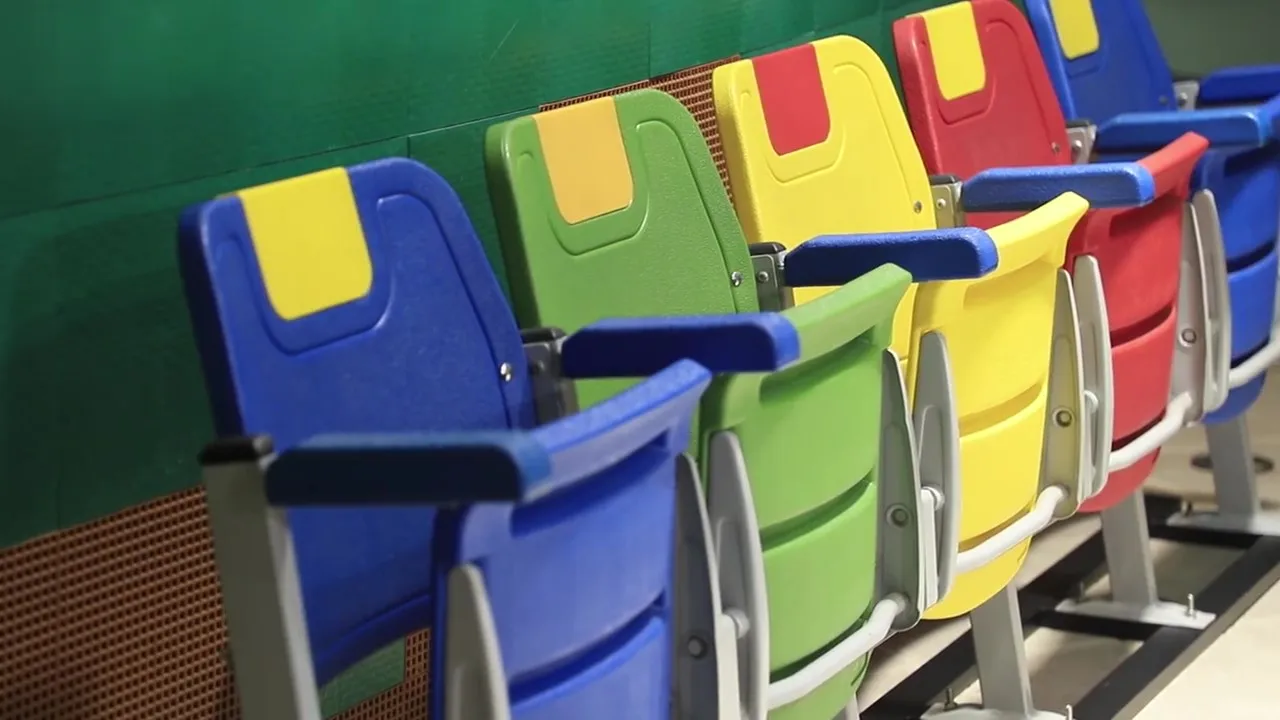 Sport Stadium Chair with Armrest - Durable & Comfortable