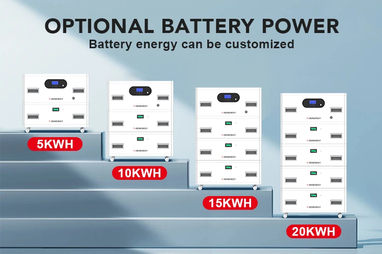 Solar System High Voltage Stackable Lithium Battery 5kw 10kwh Lifepo4 ...