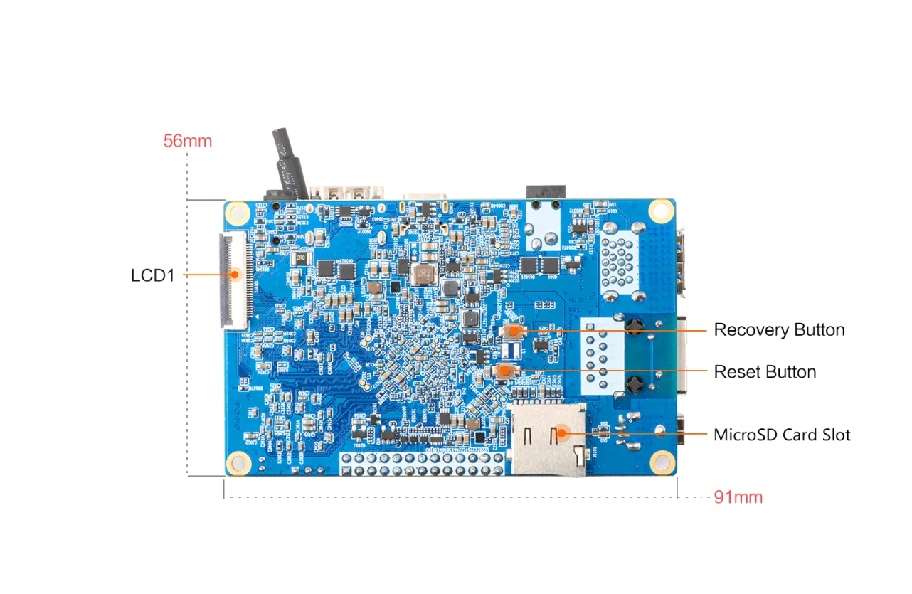 Orange Pi 4 Lts Development Board With Rockchip Rk3399 3 Gb /4gb Lpddr4 ...