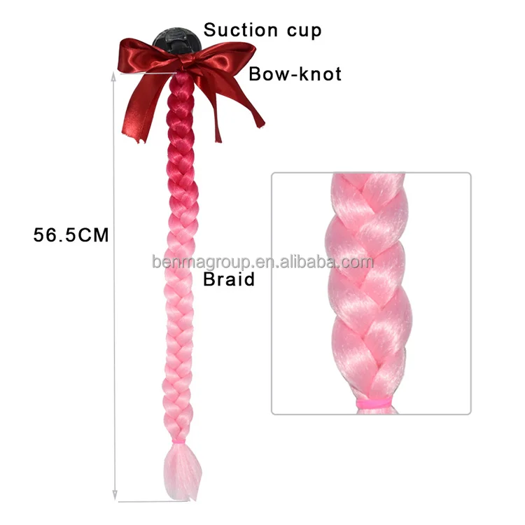 Motorcycle Helmet Braids - Stylish & Safe Ponytail Solutions