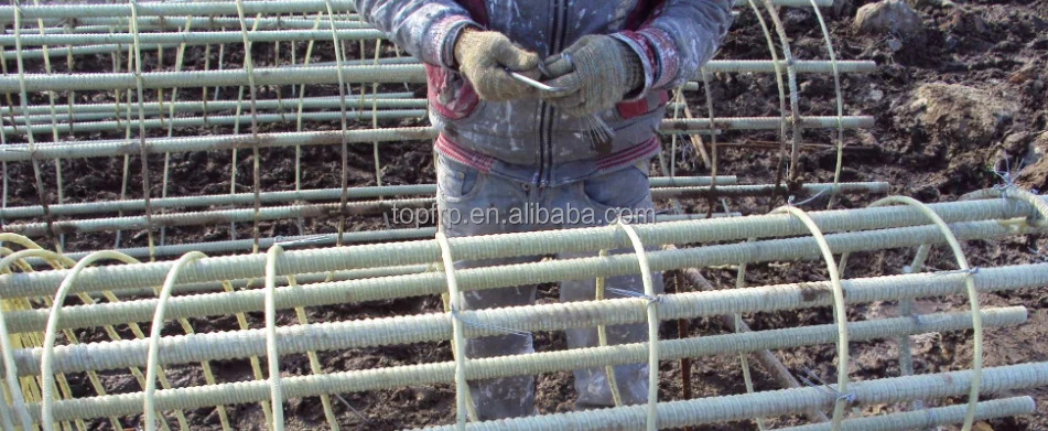 Composite Material FRP Fiberglass Rebar Stirrup for Concrete Buildings ...