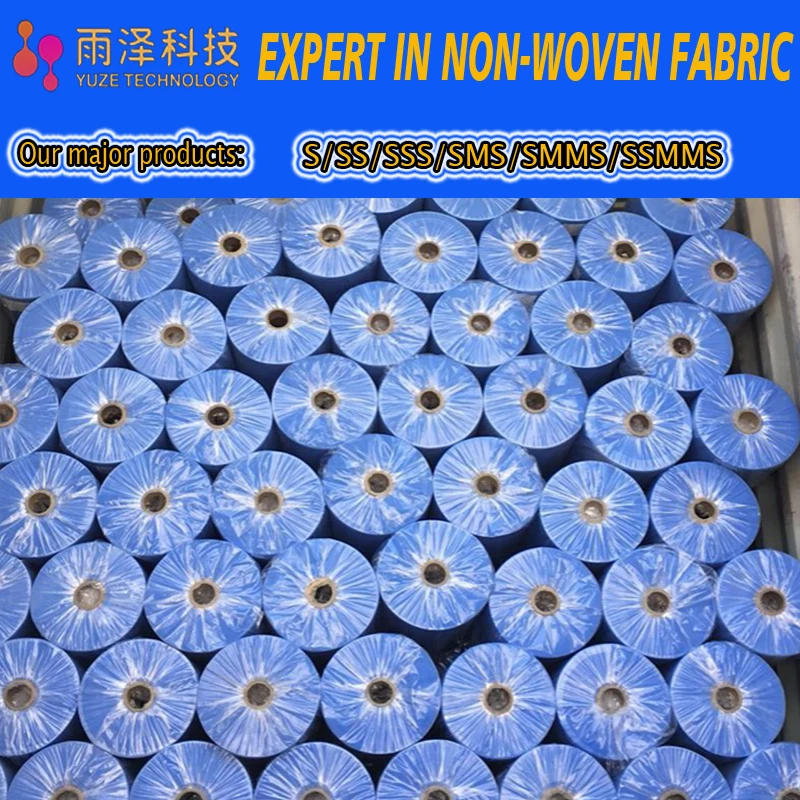 Waterproof Spunbond Fabric Smms Ssmms Non Woven Fabric Roll - Buy Smms ...