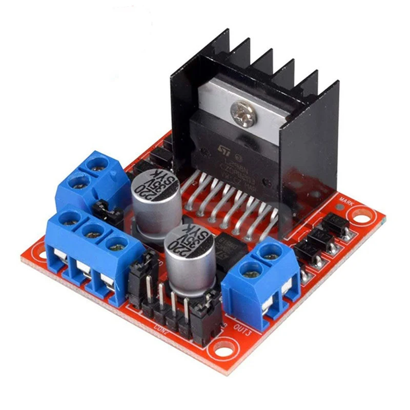 L298N Motor Driver Board Module Dual H Bridge Stepper Motor Drive ...