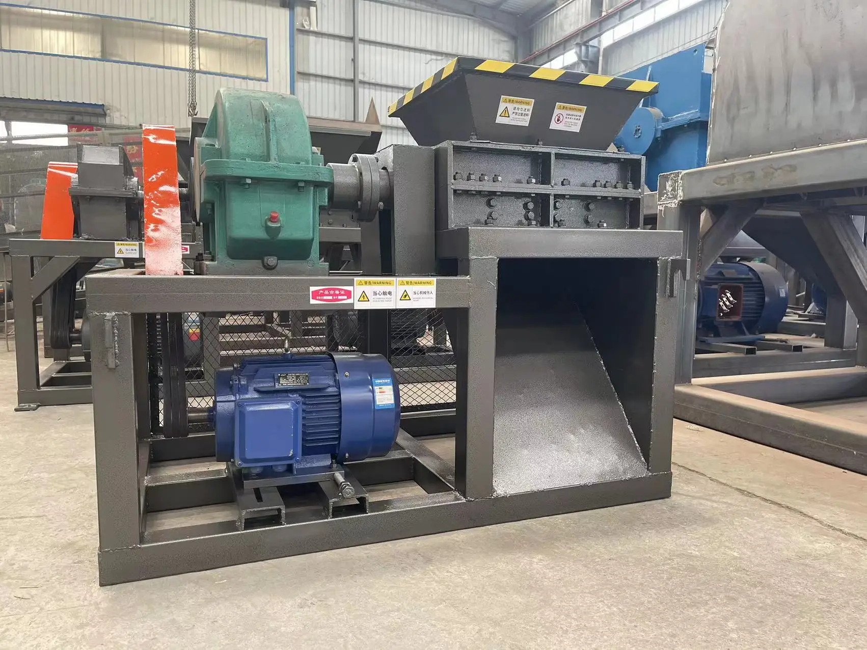 Commercial Heavy Duty Double Shaft Mini Waste Hdpe Pipe Lump Plastic ...