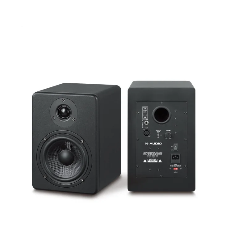 Professional 5" Studio Monitor Speakers - 90W Audio Equipment