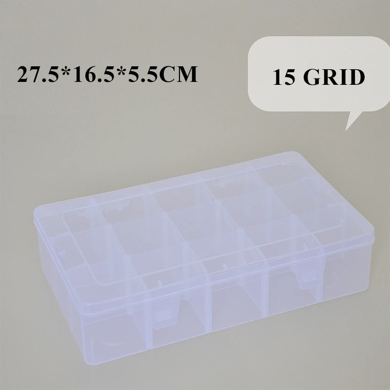 Juli Adjustable Divider Removable Grid Compartment Plastic Container ...