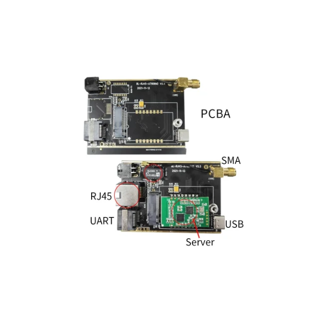 4G LTE Modem SIM7600E module RS232 UART RJ45 remote TCP/IP to serial ...