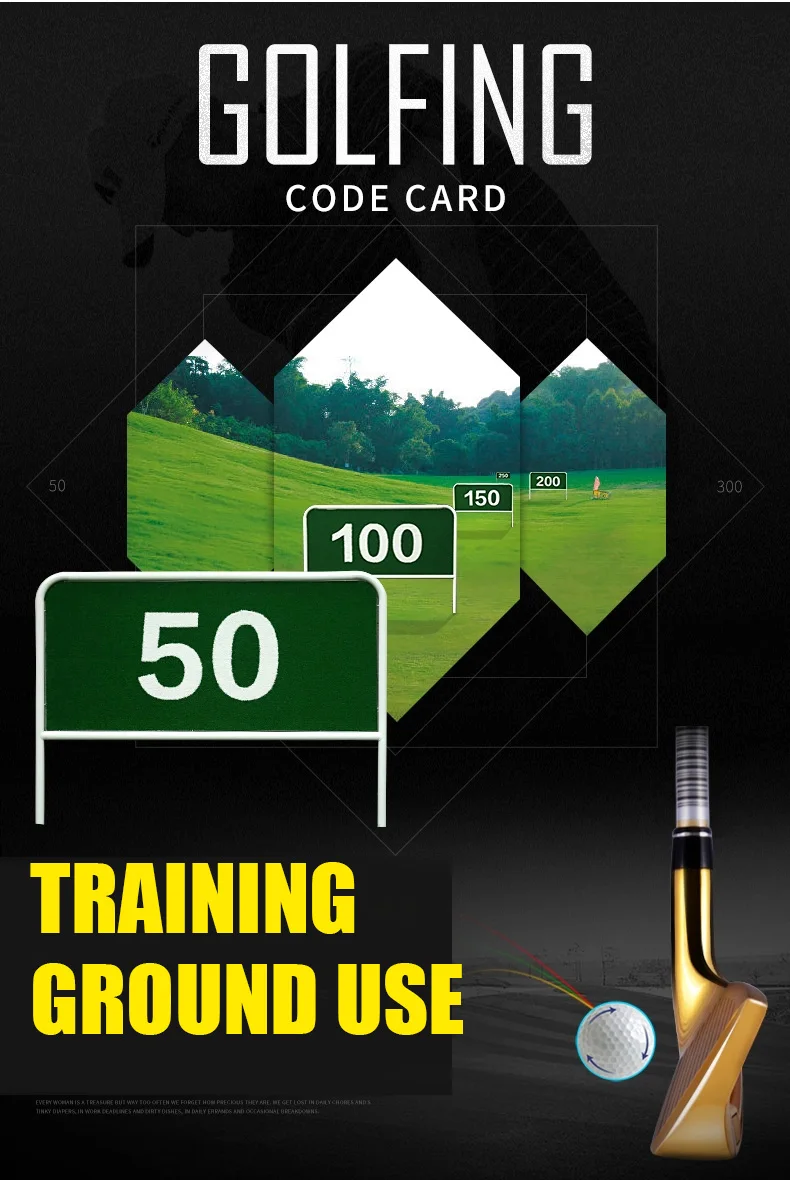 PGM FGL003 golf distance range marker divider artificial grass golf ...