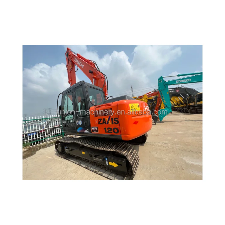 12ton Hitachi Zx120 Ex120-5 Excavator Used 12t Zx120 Ex120 Hydraulic ...
