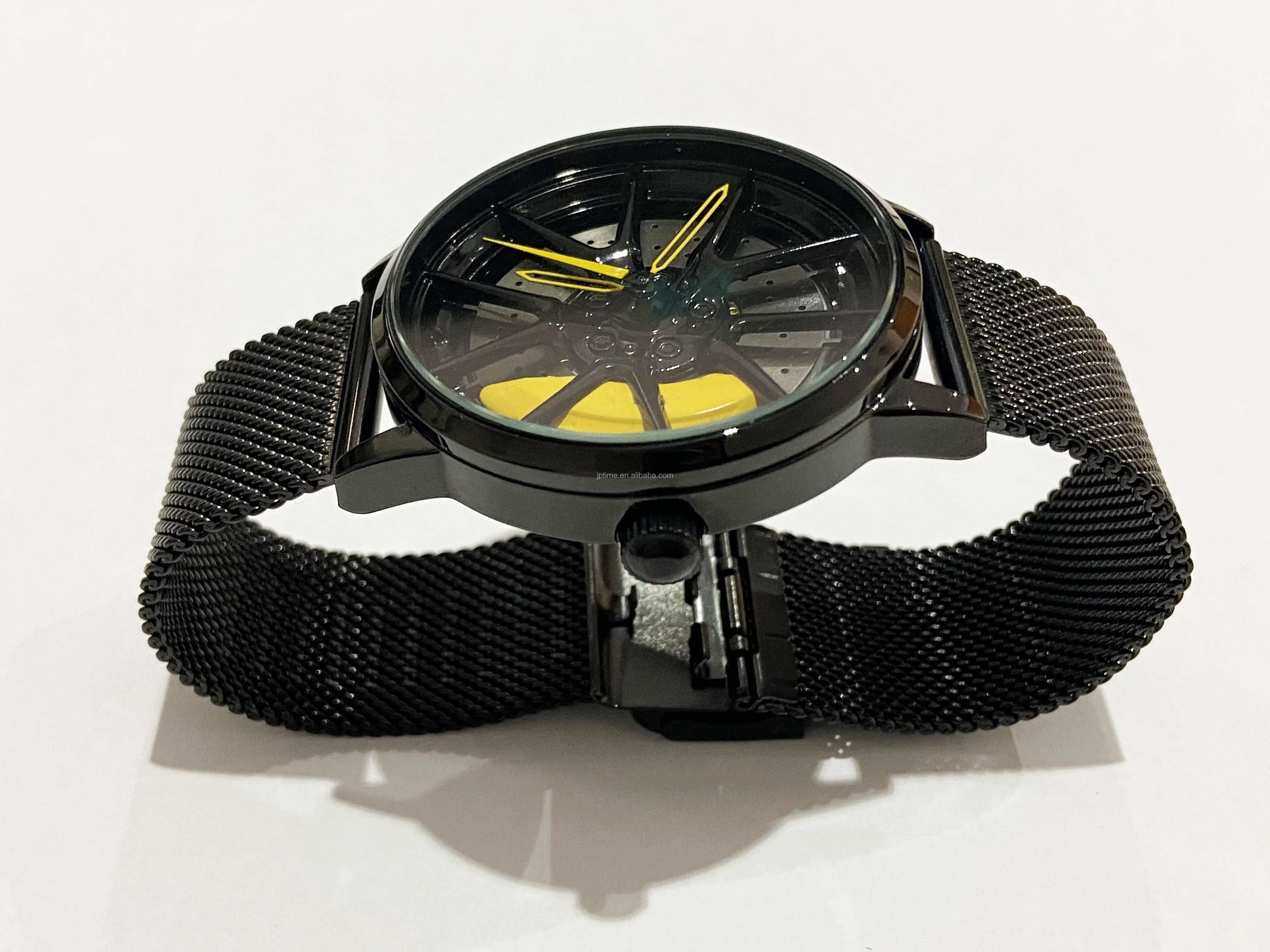 WYGICOO Wheel Watch - Fashionable Rotating Car Wheel Rim