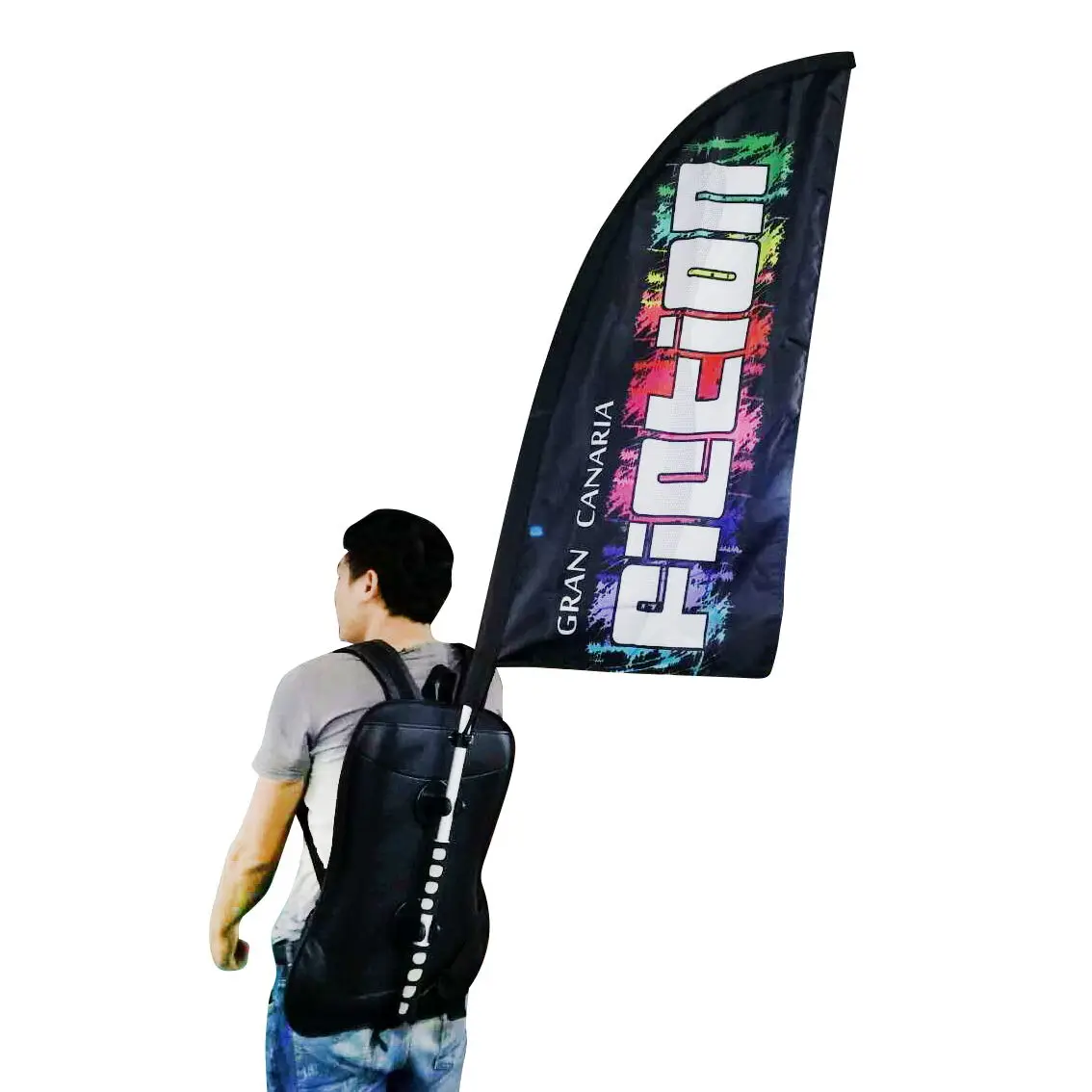 High Quality Backpack Flag Banner PVC - Outdoor Advertising