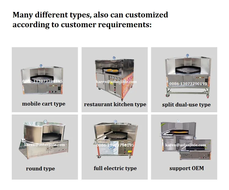 ASLAN MACHINERY 70cm Disc Rotary Plate Bakery Oven for Pita Bread